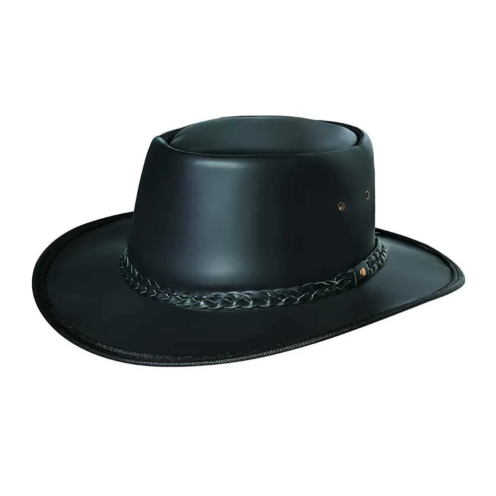 Bandera - Crushable Leather Cowboy Hat – Extreme Biker Leather