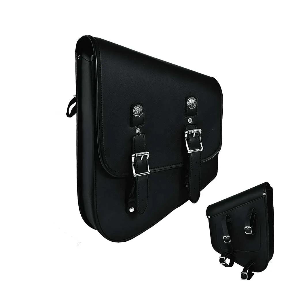 Black -. Left Side PVC Swing Arm Bag – Extreme Biker Leather