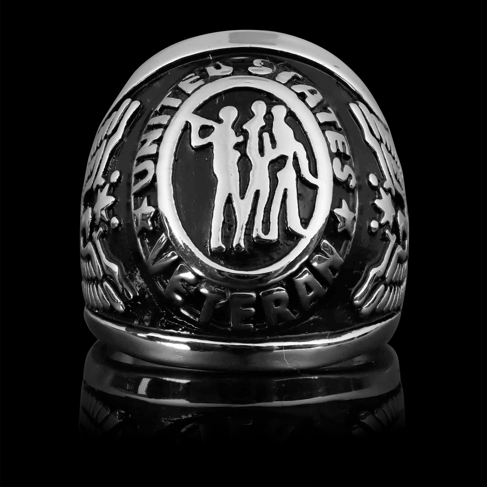 United States Veterans Ring – Extreme Biker Leather