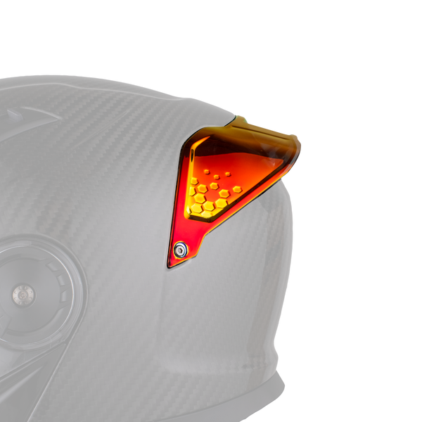 C6 Rear Spoiler Revo- Red – Extreme Biker Leather